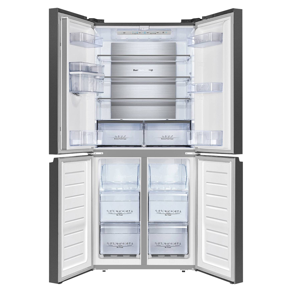 Hisense 507l french door refrigerator hrcd512bw store